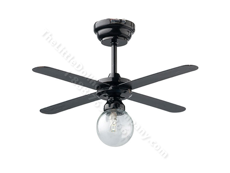 Miniature LED Tucker Ceiling Fan and Light for Dollhouses [HW2384 ...
