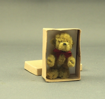 Miniature Shoebox Bear by Sue Wilkes of Shoebutton Bears [SBB 131 ...